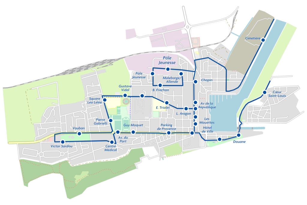 Ligne urbaine – Port Saint-Louis-du-Rhône